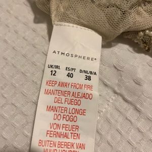 Apostrophe | Tops | Apostrophe Sheer Gold Beaded Top Nwt | Poshmark